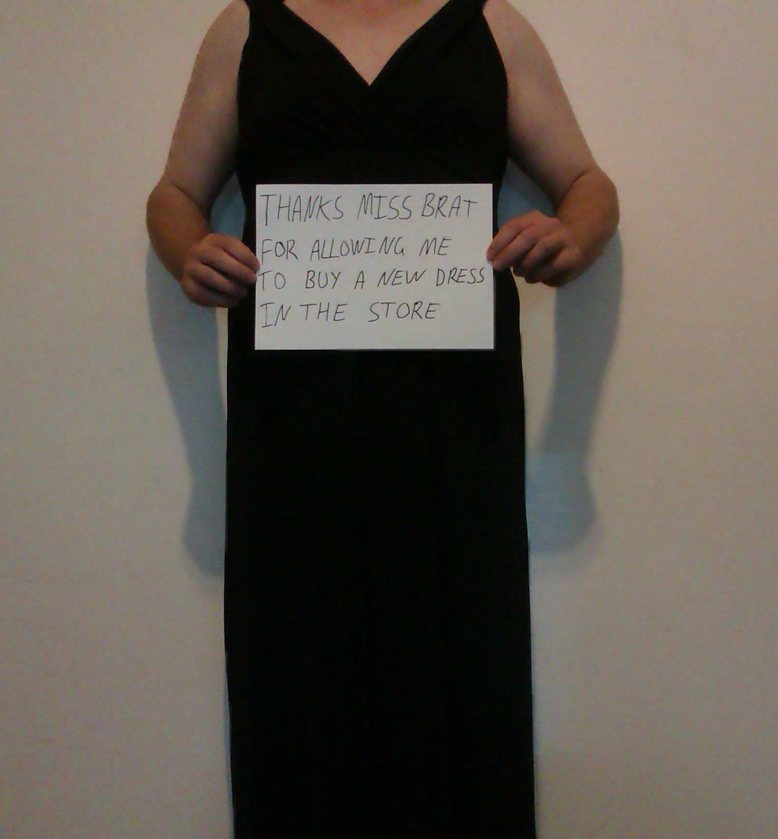 Buying A Dress Sub Testimonial Miss Brat Perversions Blog 8623